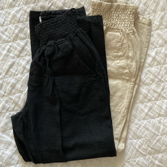 Emme | Pants & Jumpsuits | Emme Mama Maternity Elastic Waist Pants ...